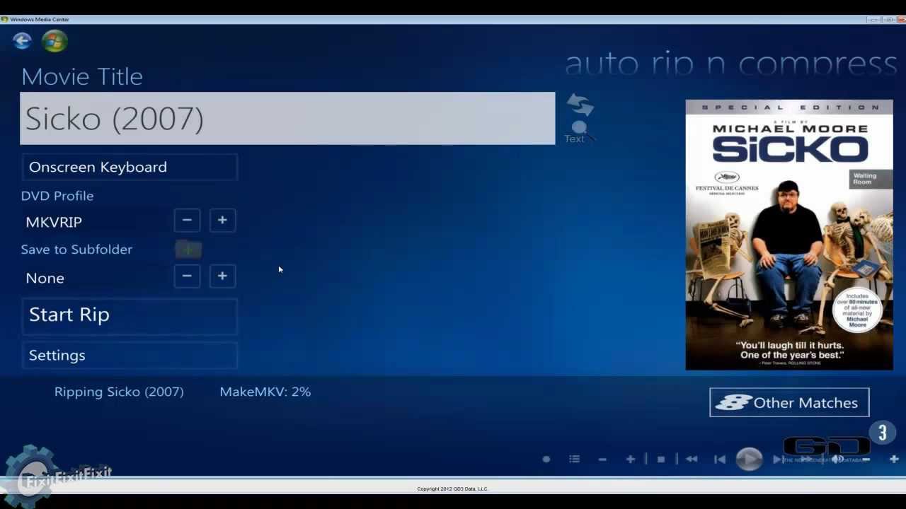 [Tutorial] DVD Ripping in Windows Media Center - YouTube