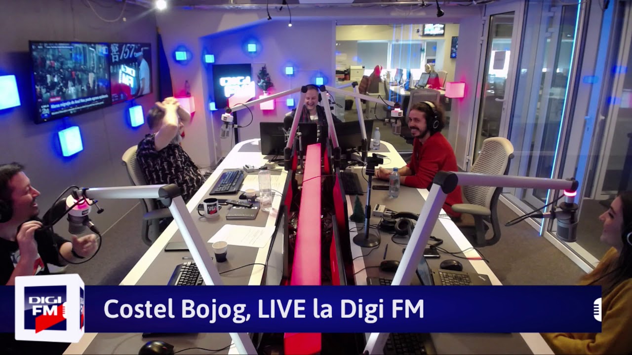 Costel Bojog, LIVE la Digi FM - YouTube