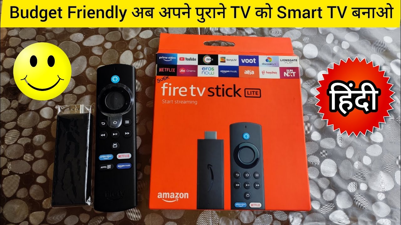 Unboxing Fire tv stick Lite | Amazon Firetv stick | Smart tv gadget ...
