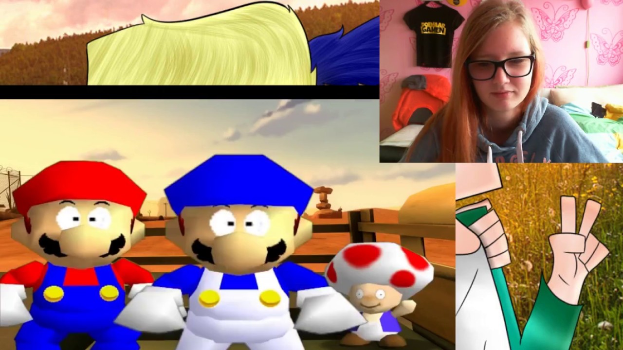 RETARDED MARIO!! | Reacting to SMG4 (Request from: Super Mario Noses ...