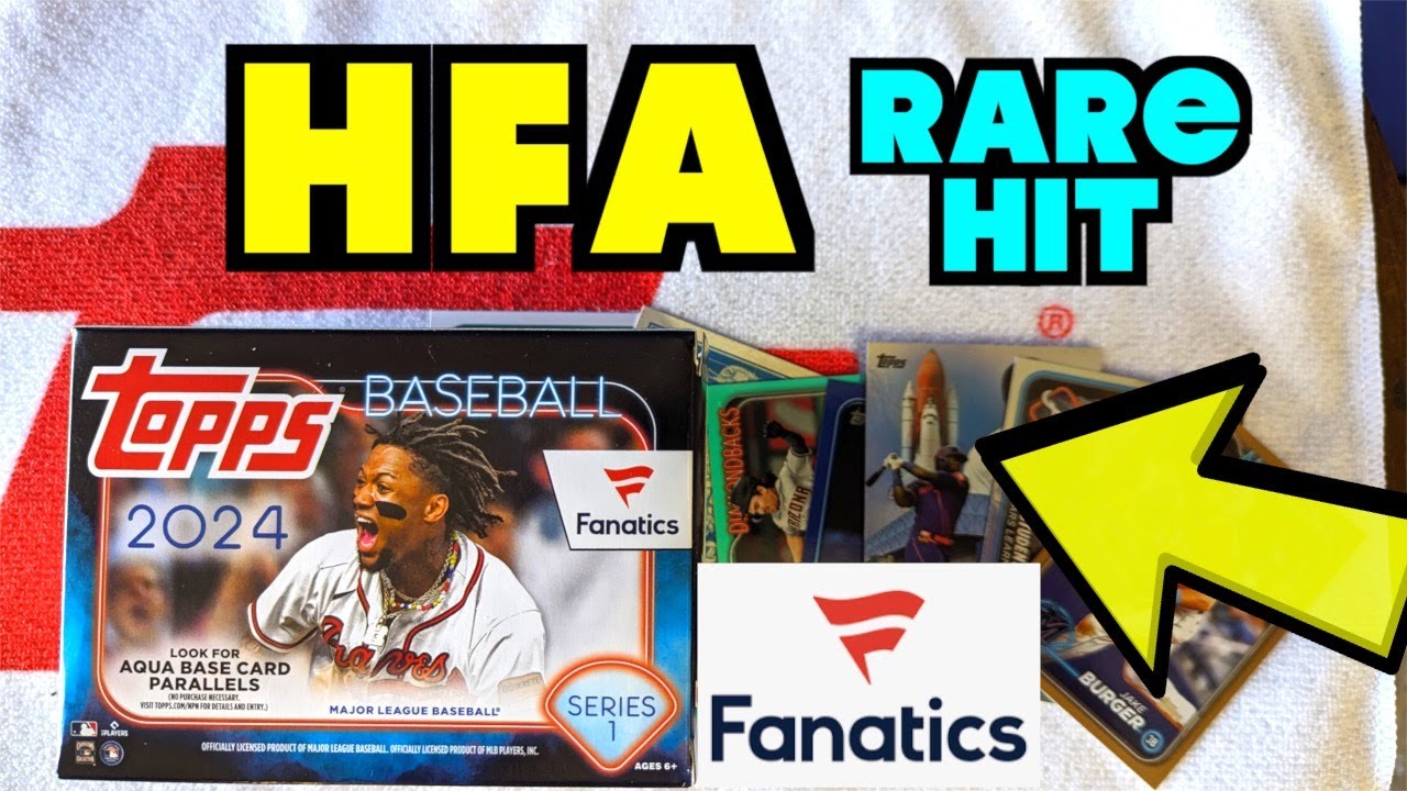 Topps Fanatics LOADED Value Box Series 1 2024 Rare HFA Hit Ohtani Witt ...