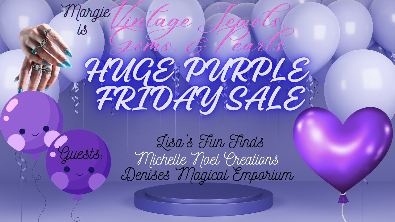 HUGE PURPLE FRIDAY SALE - YouTube