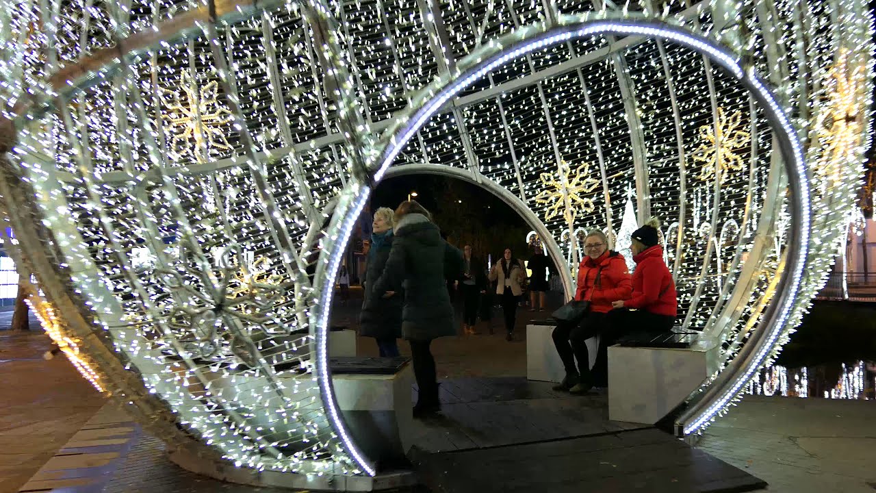 Watford High Street Christmas Lights, Watford, UK, 25th Nov 2020 ...