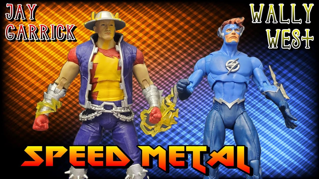 Speed Metal Jay Garrick & Wally West - Mcfarlane DC Multiverse Action ...