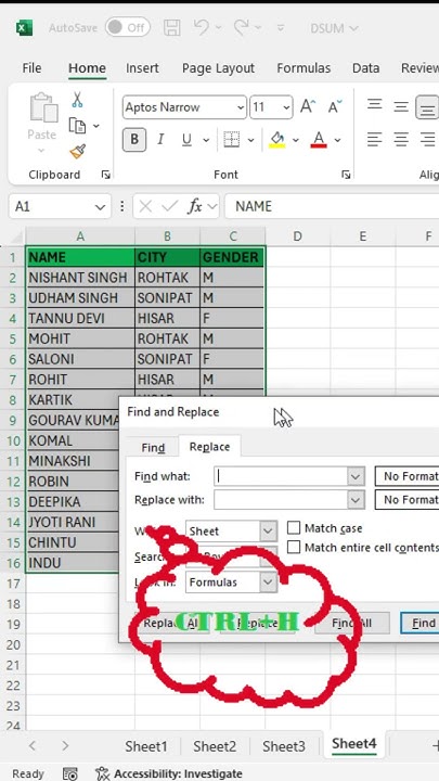 HOW TO REMOVE SURNAME IN EXCEL #exceltips #excelsolutions #exceltricks #computer #exceleducation ...