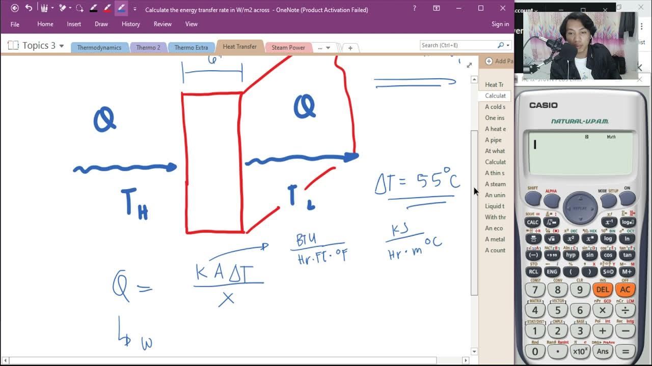 Heat Transfer Review (1-3) - YouTube