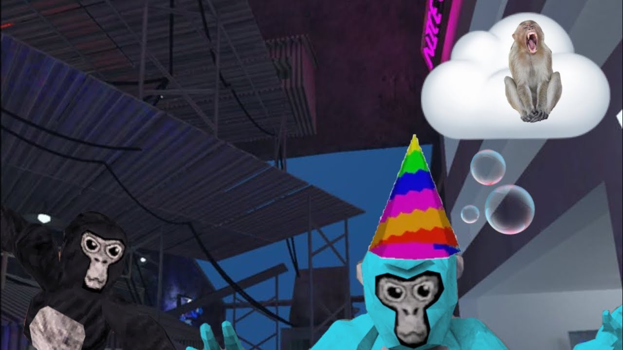 The monkey ninja monkey makes fool! - YouTube