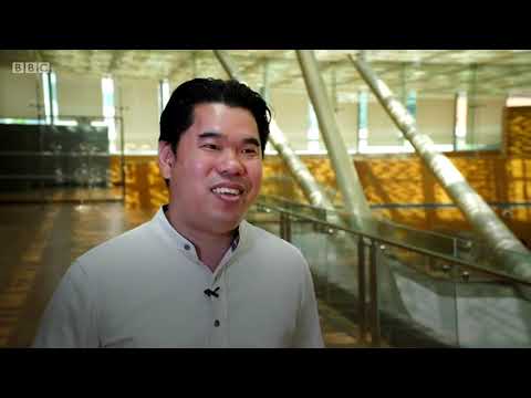 Meet Ella the robot that clean and tells joke Mss - YouTube