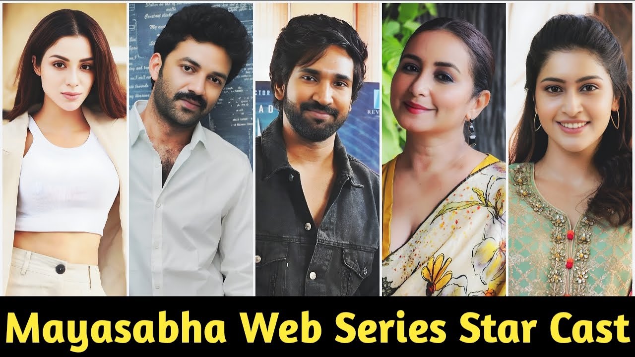 Mayasabha Web Series Star Cast | Mayasabha Web Series Actress Name ...