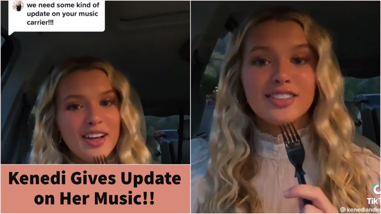 Kenedi Anderson gives an UPDATE on her MUSIC CAREER!! - YouTube