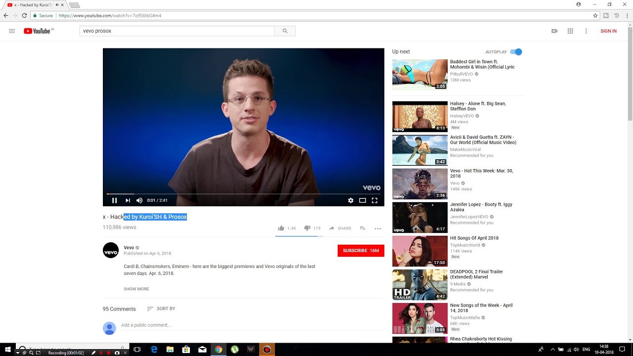 All VEVO account hacked (Selena,Louis Fonsi, shakira..) By Prosox - YouTube