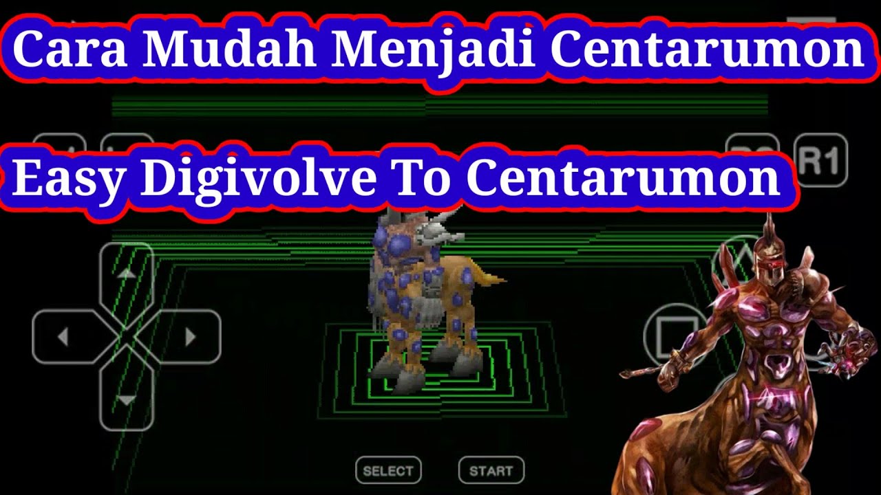 Cara berubah menjadi Centarumon!! Simple Way To Digivolve To Centarumon ...