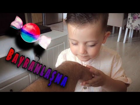 Kerem Emir Bayramlaşma el öpme 🥹♥️✅ Tatlı Şeker'leri kaptı