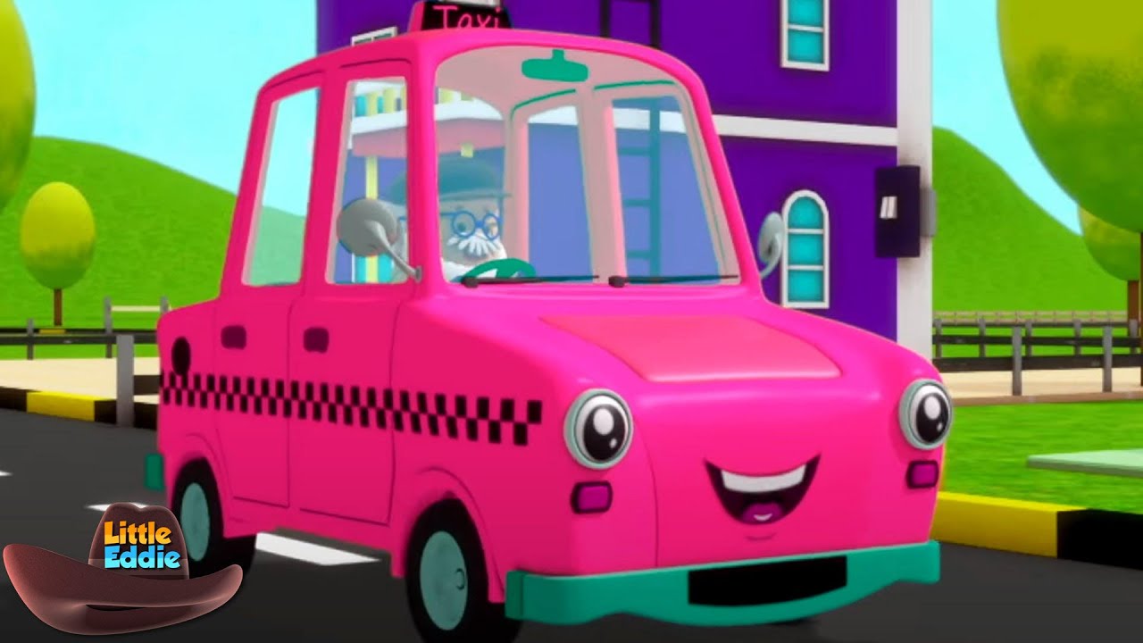Wheels On The Taxi + More Children Rhymes and Cartoon Videos - YouTube
