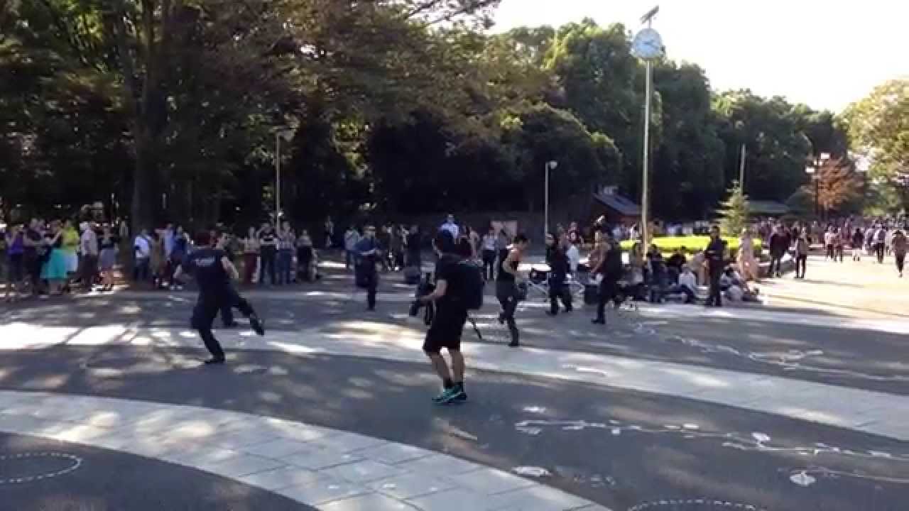 Rockabilly Greasers dancing in Yoyogi Park, Tokyo Japan - YouTube