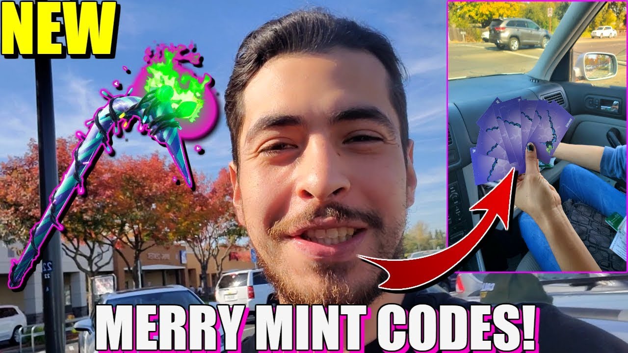 NEW FORTNITE MERRY MINT PICKAXE FREE CODES YouTube new-fortnite-merry-mint-pickaxe-free-codes-youtube