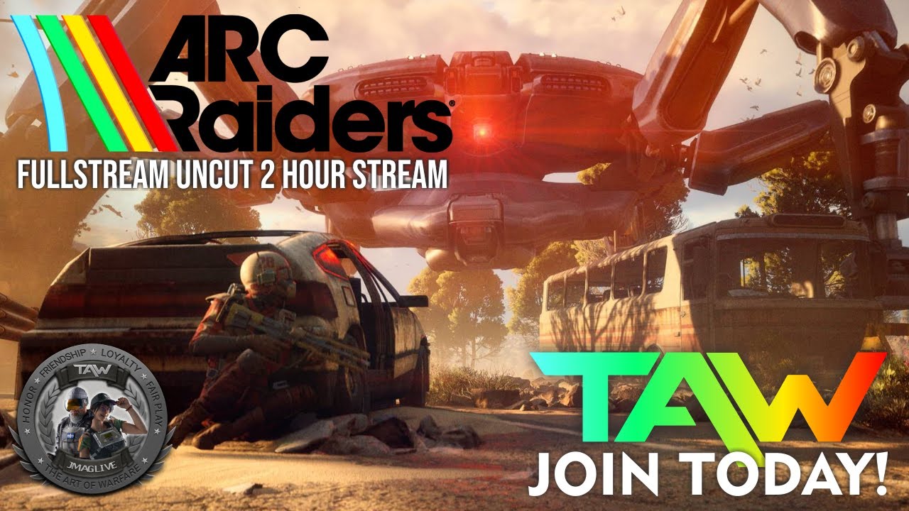 Arc Raiders Squad Run – JmagLive & Team Take On the Raiders! - YouTube