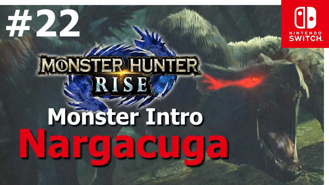 Monster Intro: Nargacuga | Monster Hunter Rise - YouTube