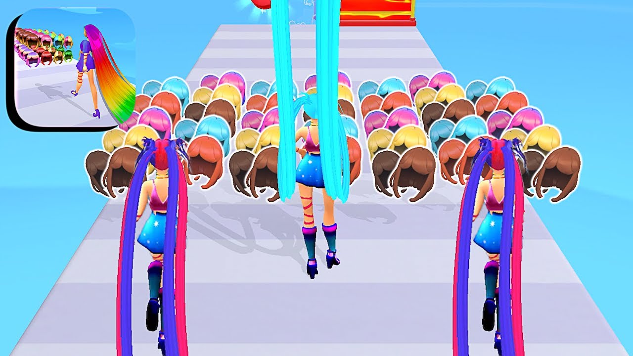 Hair Challenge - All Levels Gameplay Android,ios (Level 135) - YouTube