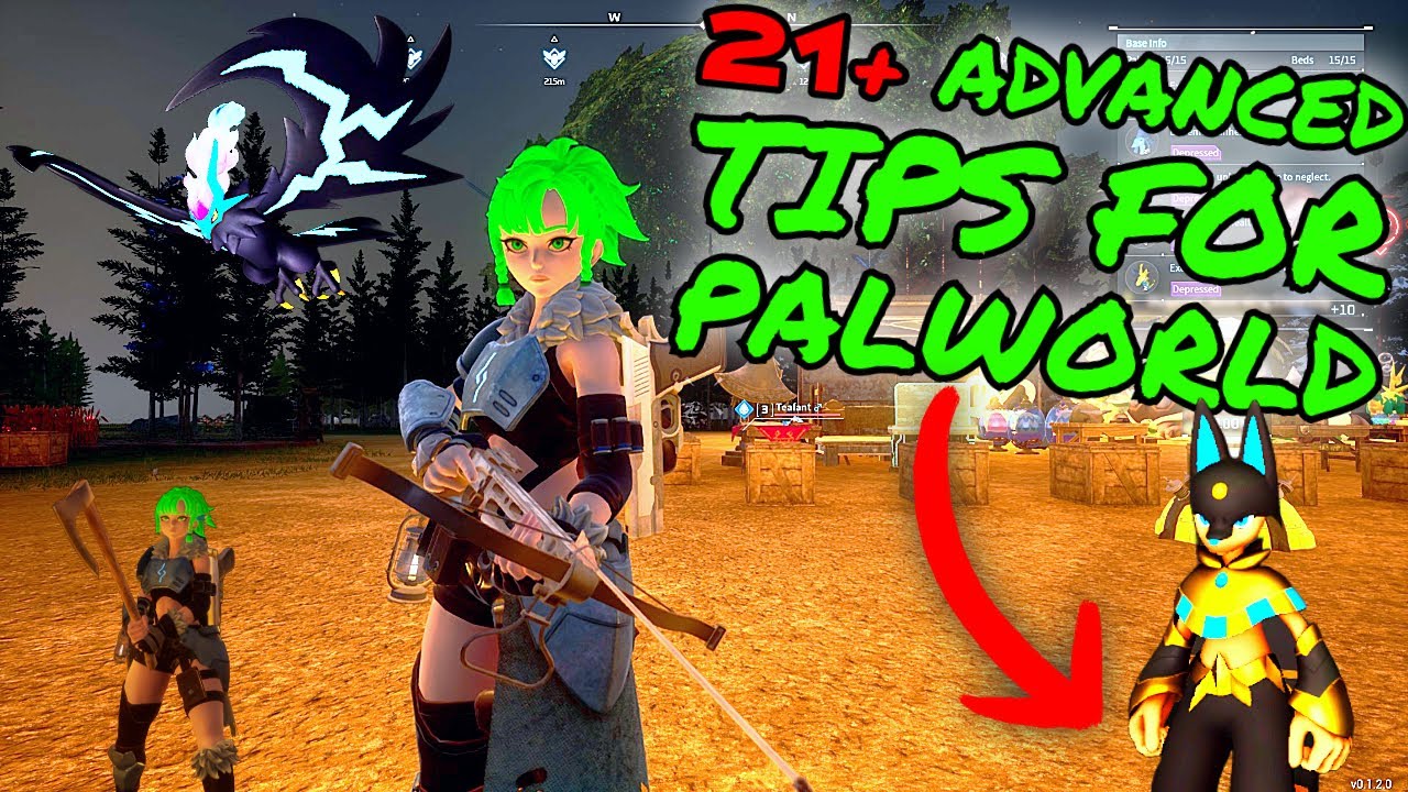 21+ ADVANCED TIPS FOR PALWORLD! Palworld Tips and Tricks To Play Like a ...