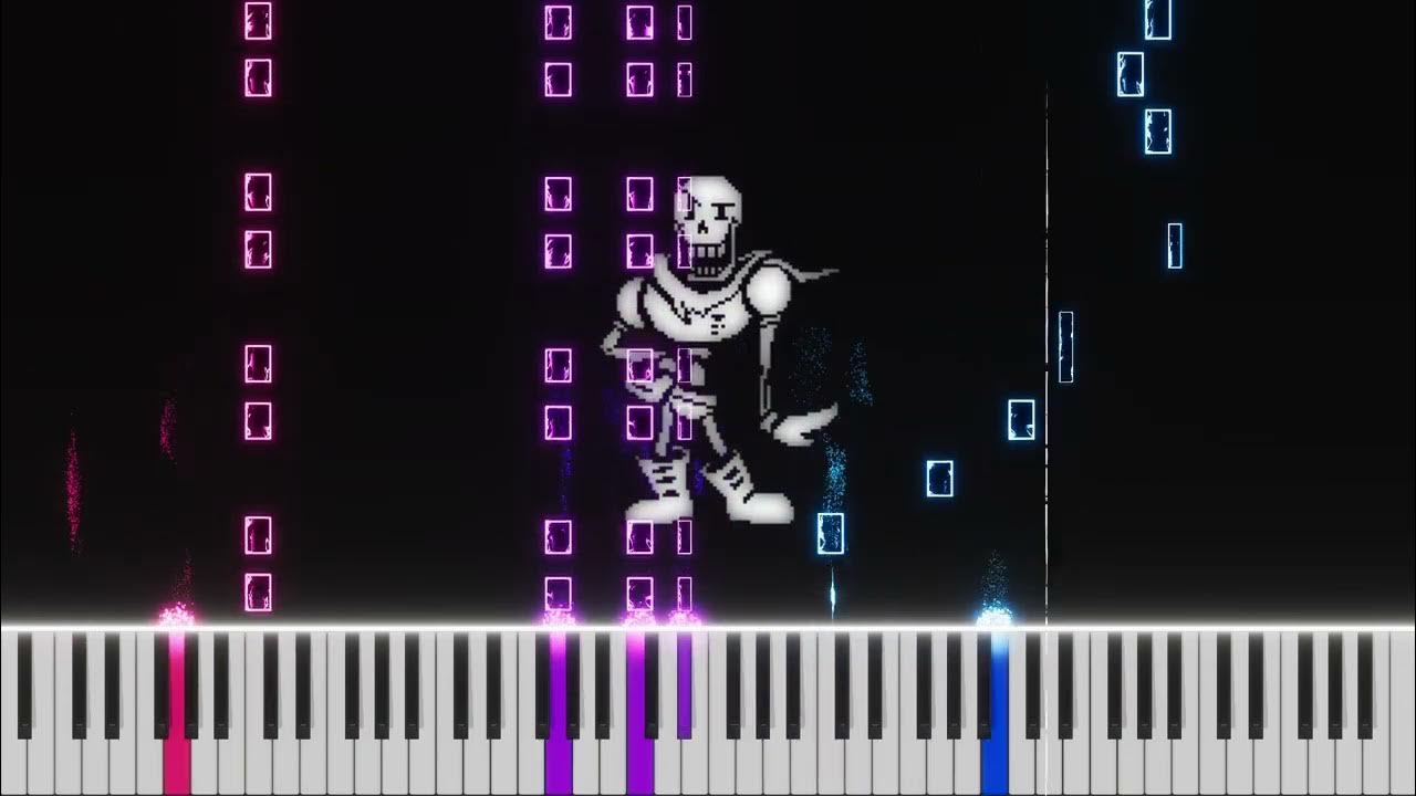 Bonetrousle (Papyrus' Song) - Undertale [Piano Cover] - YouTube