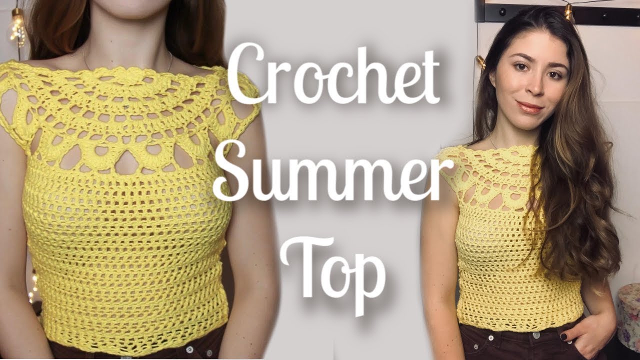 Easy Top Tutorial that you can do! | CROCHET TUTORIAL - YouTube