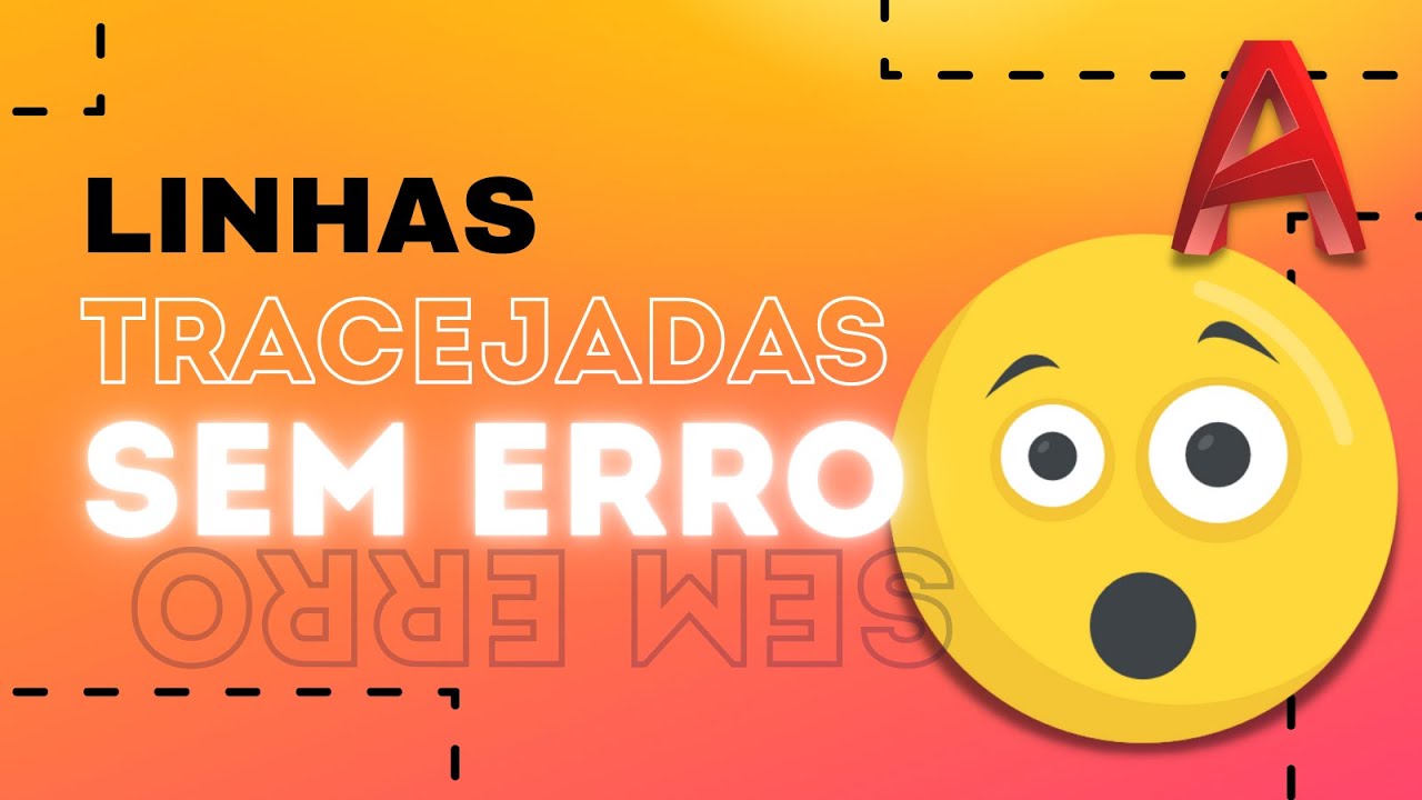 COMO FAZER LINHAS TRACEJADAS NO AUTOCAD - YouTube