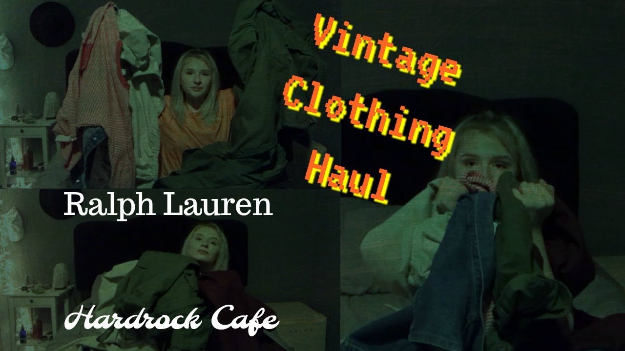 thrifting with tatum | vintage clothing haul & try on! - YouTube