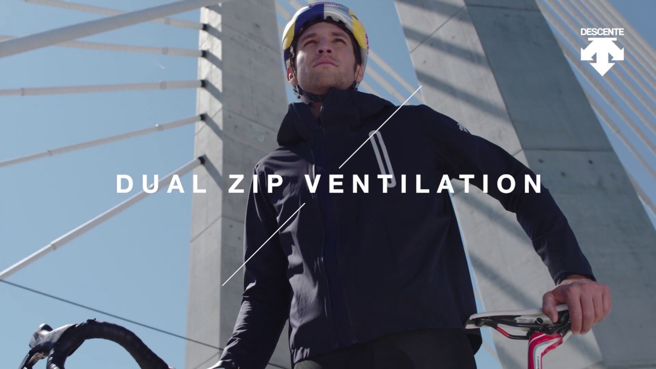 Dual Zip Ventilation Design by Descente Athletic - YouTube