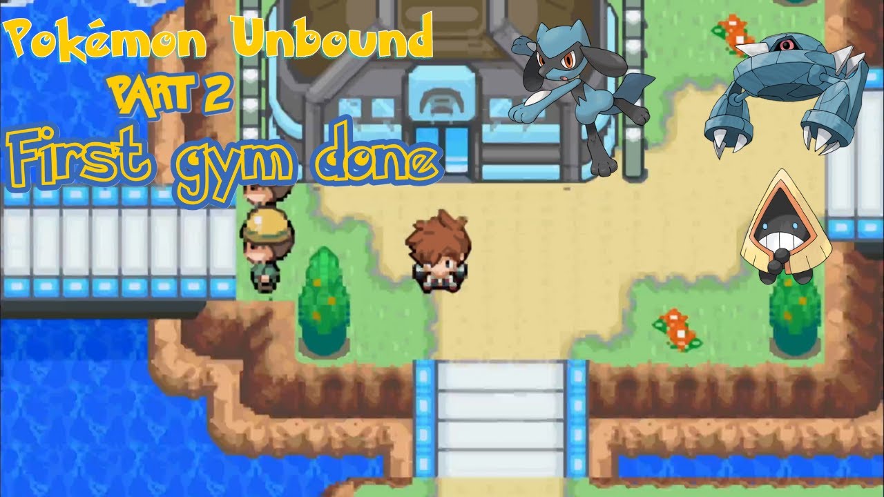 Pokemon Unbound | First gym DONE - YouTube