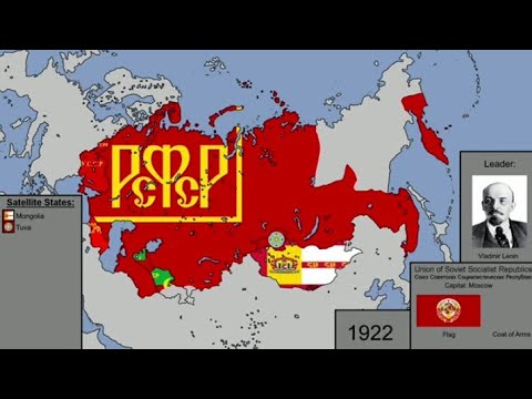 the history of soviet Socialist Republic Flags: 1922-1991 - YouTube