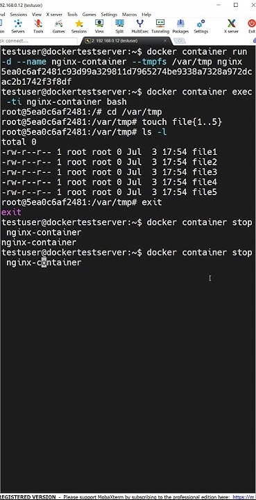 Speed Up Your Docker Containers With Tmpfs Mounts Docker Youtube