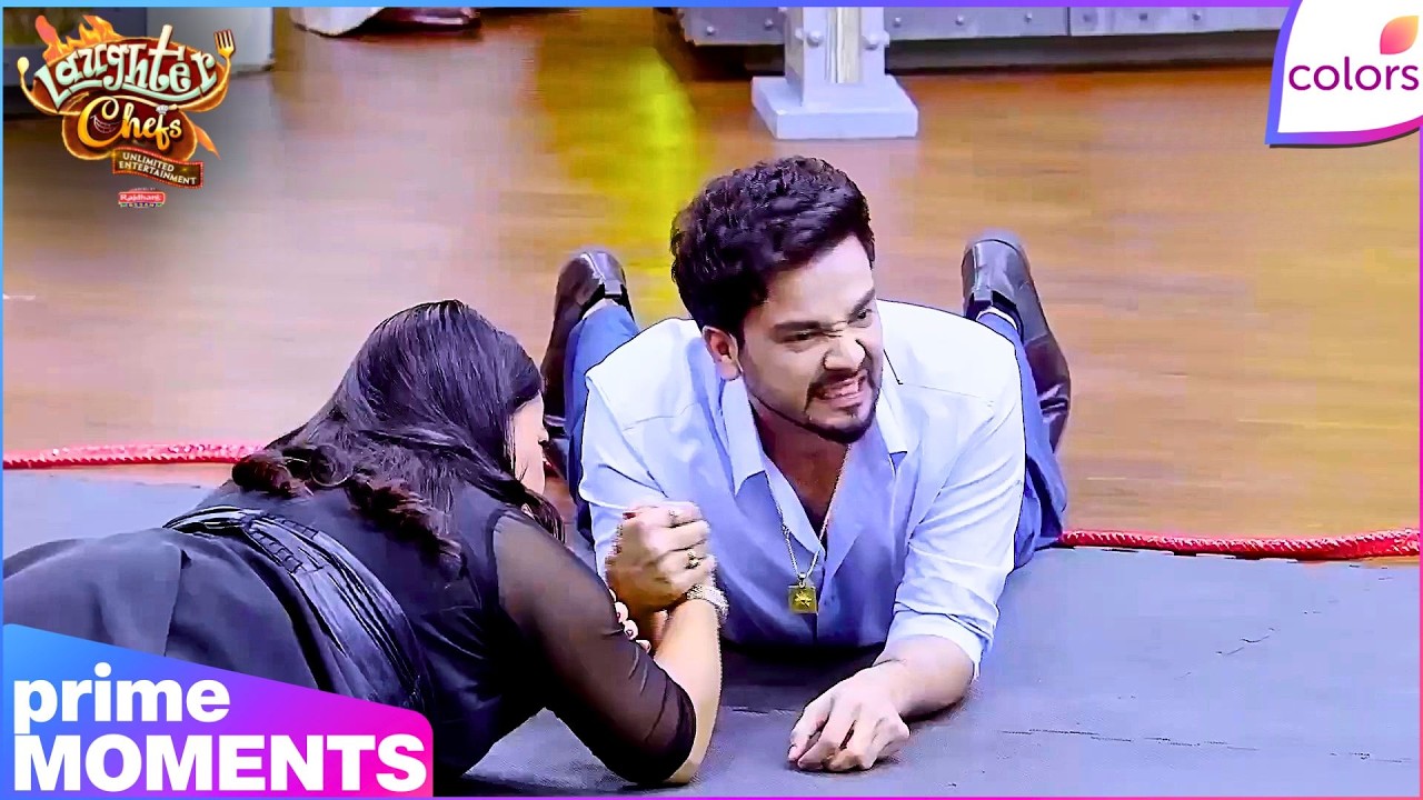 laughter Chefs S3 | Ep. 54 | Bharti Defeats Elvish in Arm Wrestling ...