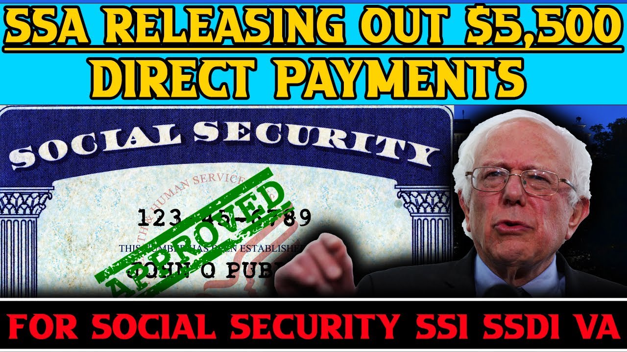 Payment Dates Confirmed! SSA Releasing Out $5,500 Direct Payments For ...