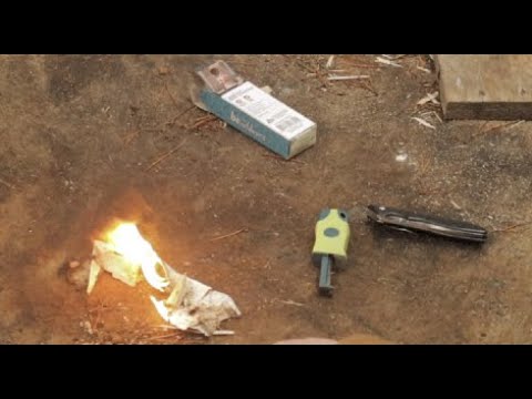 Start A Fire With One Hand - UST Sparkie One Handed Fire Striker - YouTube