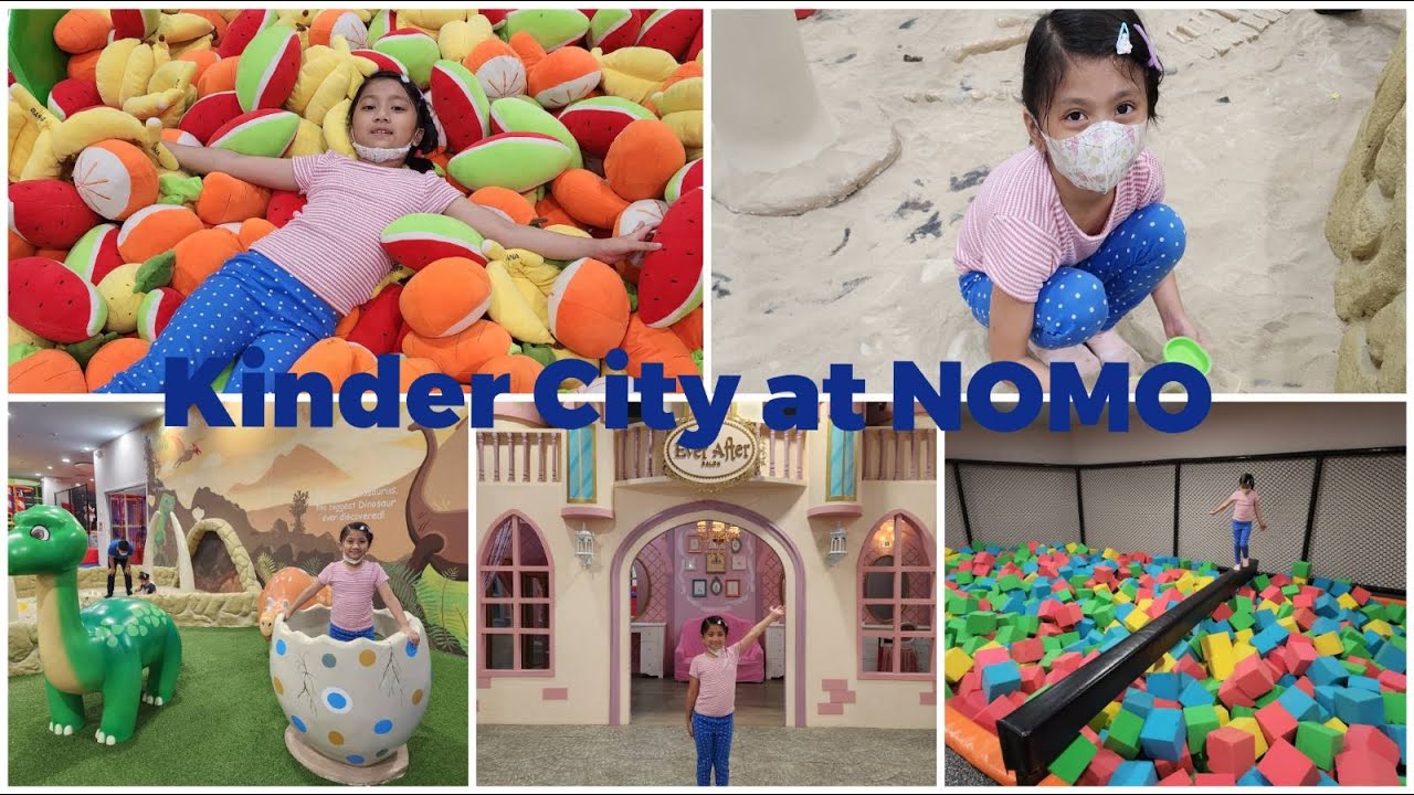Kinder City Playhouse at NOMO Vista Lifestyle Center (vlog#54) - YouTube