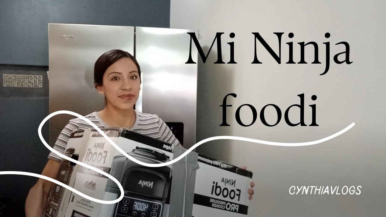 Mi Olla de presión eléctrica Ninja Foodi...regalo que mi esposo me hizo ...