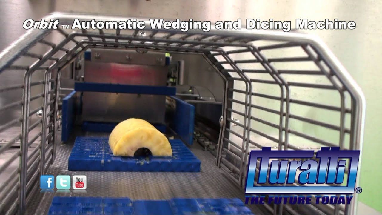 Automatic Wedging and Dicing Machine Mod. Orbit by Turatti - YouTube