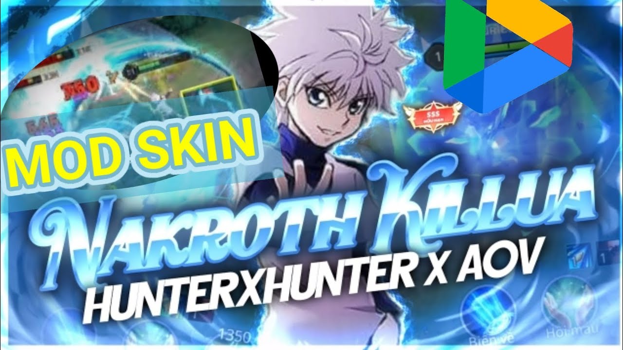 Cách mod skin nakroth killua mới nhất- liên quân mobile #skinnakkillua ...