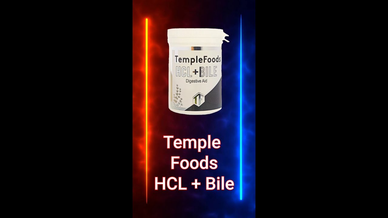 Temple Foods HCL + Bile - YouTube