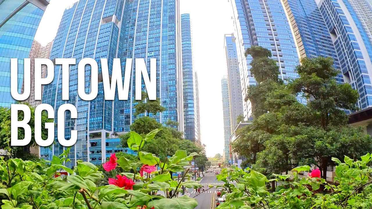 Uptown BGC: A Walking Tour Through Manila's Vibrant Cityscape - YouTube