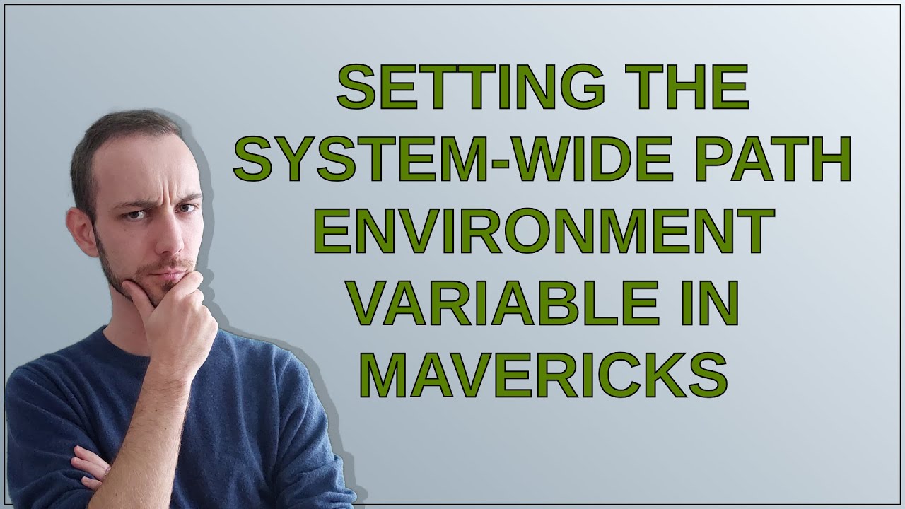 Apple: Setting the system-wide PATH environment variable in Mavericks ...