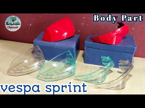 Vespa sprint/primavera body parts moulding ||| Under Spoiler Terminal