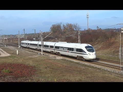 ICE-TD (BR 605) auf der Schnellfahrstrecke Nürnberg - Ingolstadt - YouTube
