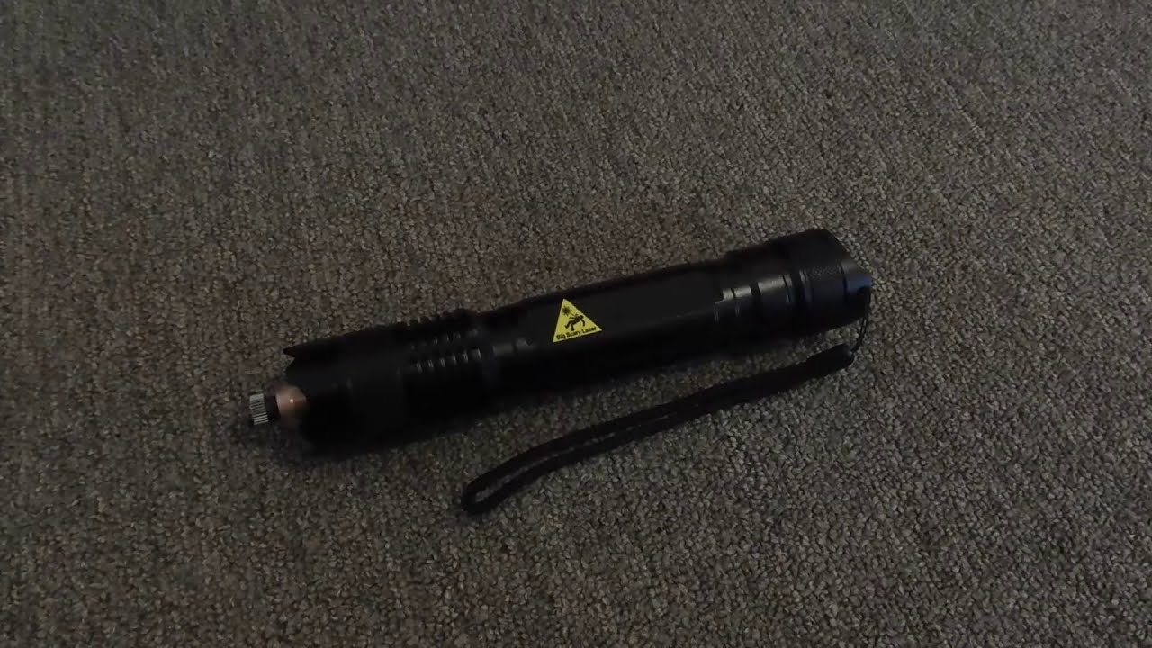 Alien Laser 7W 445nm Laser ! - YouTube