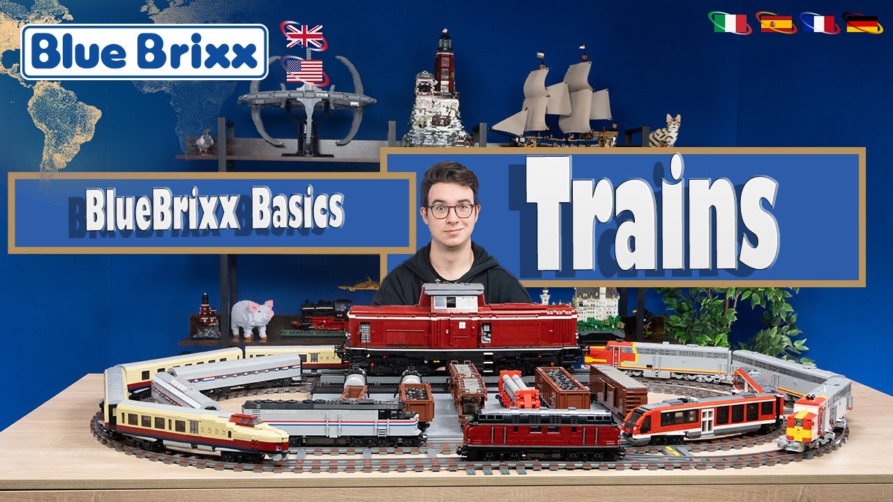 BlueBrixx Basics Best Of - Trains, Tracks & More - YouTube