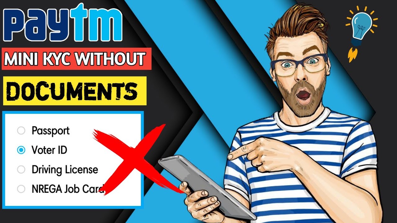 How to complete paytm mini kyc without any documents | paytm mini kya ...