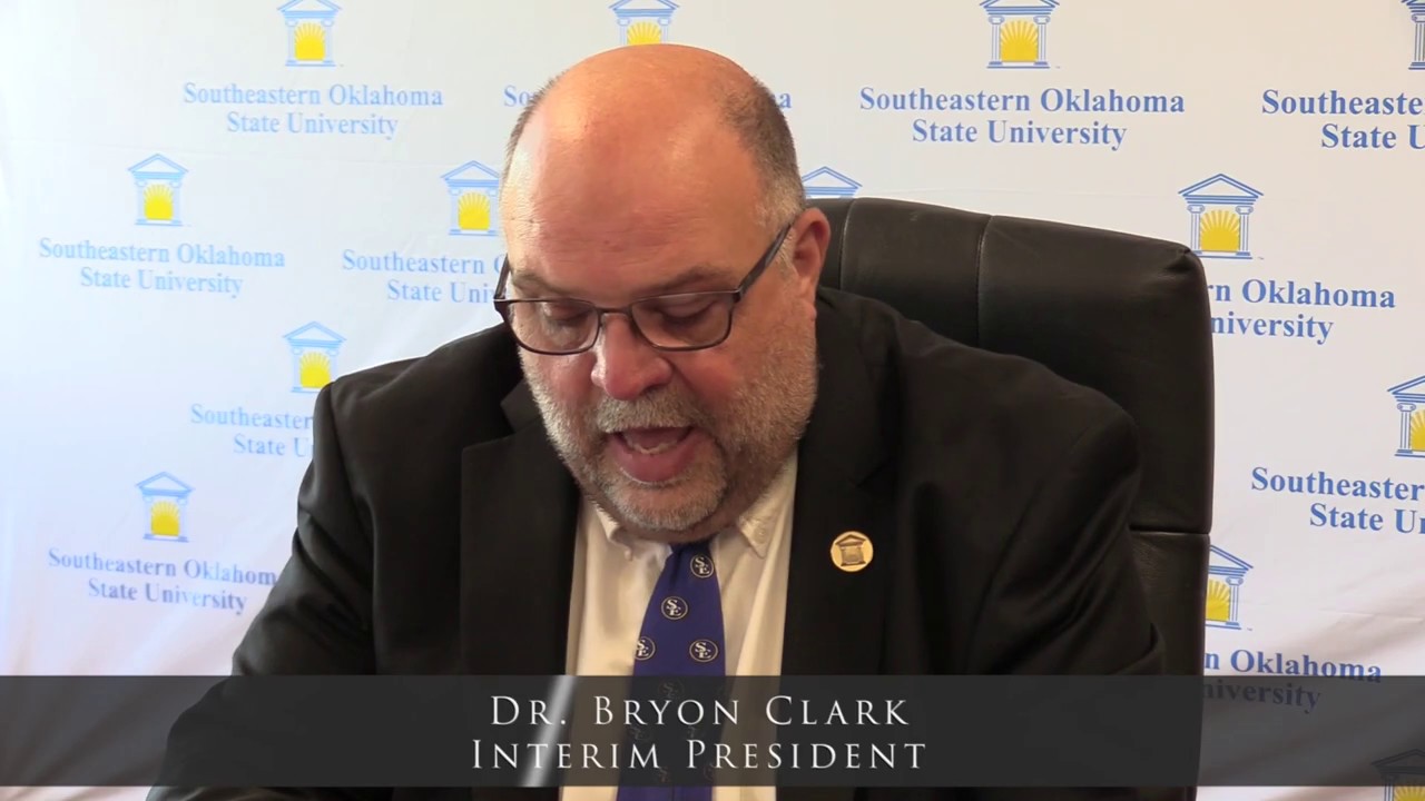 Interim President Bryon Clark addresses Spring 2020 Graduates - YouTube