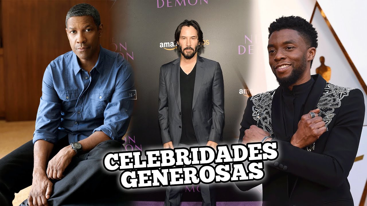 ¡Famosos y humildes! Estas celebridades demostraron lo generosos que ...