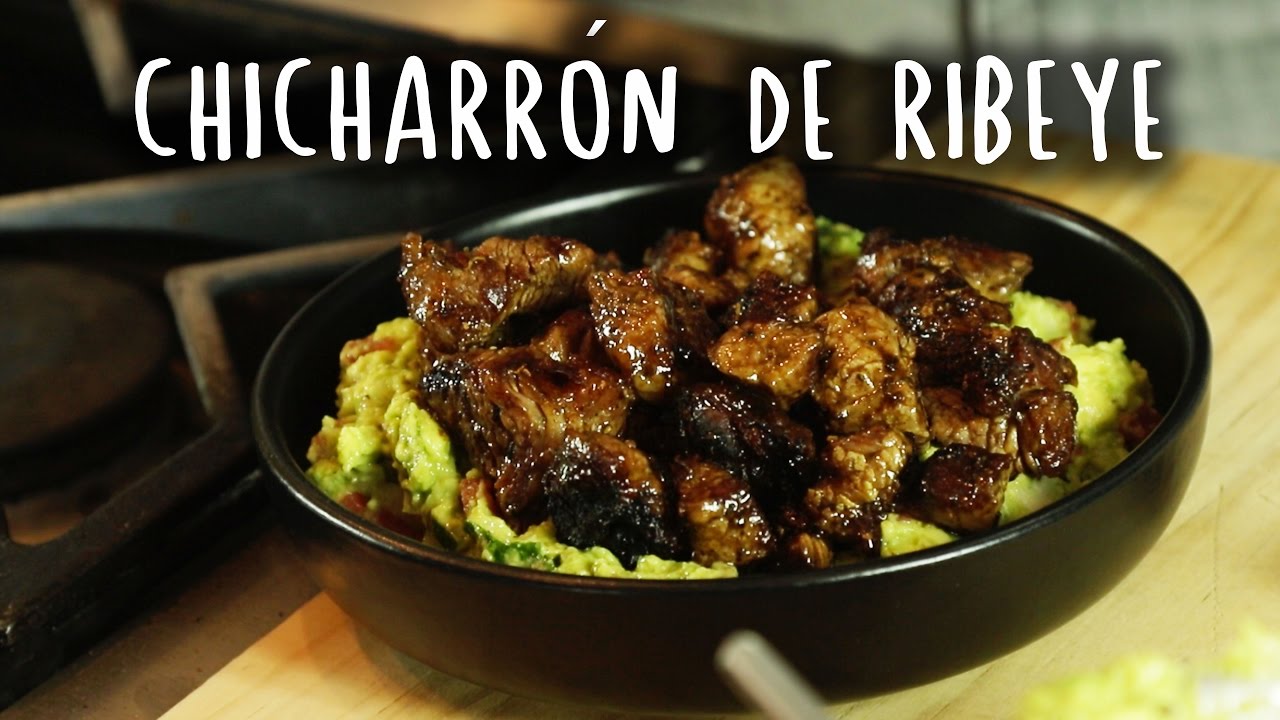 Chicharrón de Ribeye - YouTube